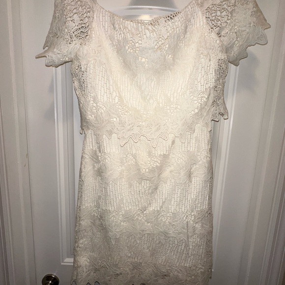 Gianni Bini | Dresses | Gianni Bini Maggie Dress Cream Crochet | Poshmark